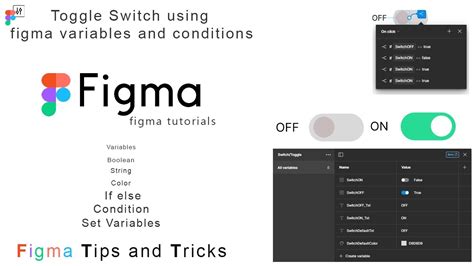 Toggle Switch Using Figma Variables And Conditions To Use Boolean Color And String Variables Toggle Switch Using Figma Variables And Conditions To Use Boolean Color And String Variables