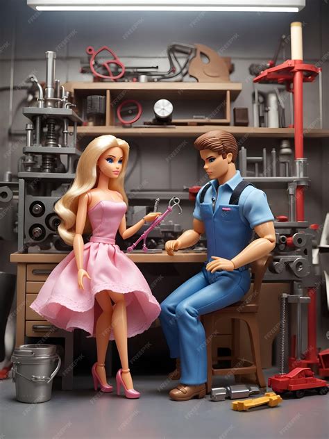 Premium Ai Image Barbie And Ken Engineering Services