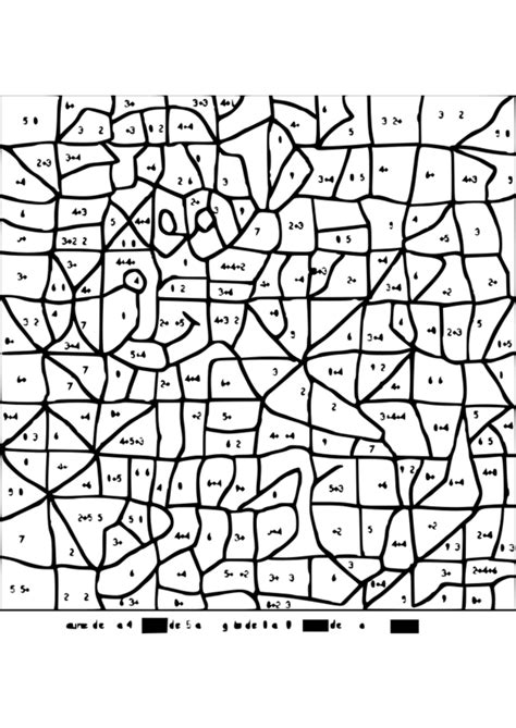 Imprimer Coloriage Magique Cp