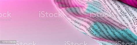 추상적 인 음악 노트 배경 아트 컨셉 오리지널 3d 렌더링 Rf 일러스트레이션 0명에 대한 스톡 사진 및 기타 이미지 0명