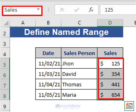 How To Edit Named Range In Excel Exceldemy
