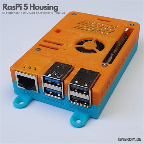 3d File Raspberrypi 5 Case By Nerdiyde 🧞‍♂️・3d Printer Design To