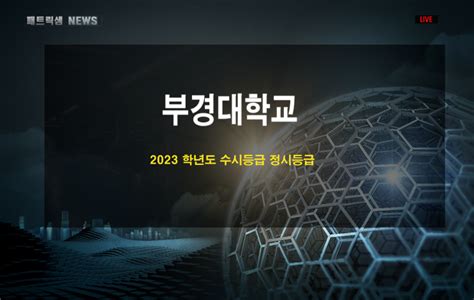 부경대학교 수시등급 2023 부경대 정시등급 수시결과 전격업로드 입결 경쟁률2024 수시전형 안내 네이버 블로그