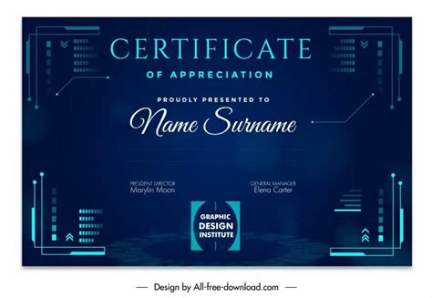 Certificate Template Vectors Free Download 36 343 Editable Ai Eps Svg Cdr Files