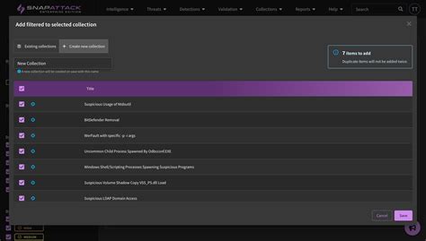 Release Notes Snapattack Documentation