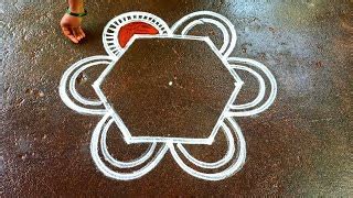 Vinayagar Chaturthi Kolam Sangu Kolam Easy Rang Doovi