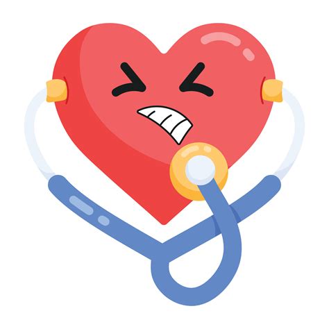 Trendy Heart Checkup Vector Art At Vecteezy