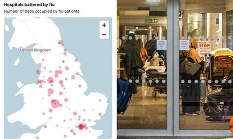 Mutant Flu Map Of Britain As Cases Quadruple In Some Areas In Just A Week How Is Your Local