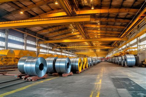 钢卷仓库高清图片下载 正版图片600199103 摄图网