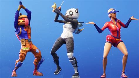 Fortnite All Dances Season 1 5 Updated To Llama Bell Youtube