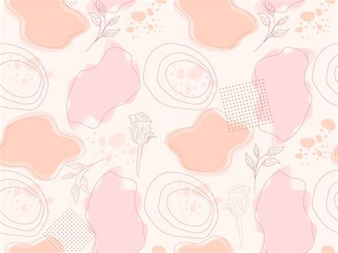 Premium Vector Seamless Pattern Memphis Style Template Design