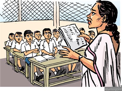 Download Classroom Teaching Session Cartoon