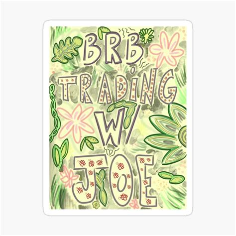 Trader Joes Sign Sticker By Whitejuicebox Sticker Sign Coloring
