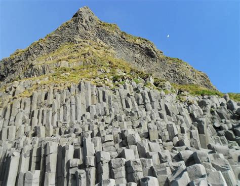 Volcanic Basalt Formations On Southern Coast Of Iceland Photo By