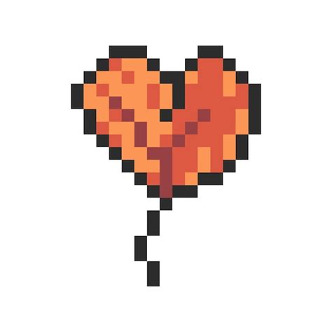 Premium Vector Autumn Leaf Pixel Art For Your Needs
