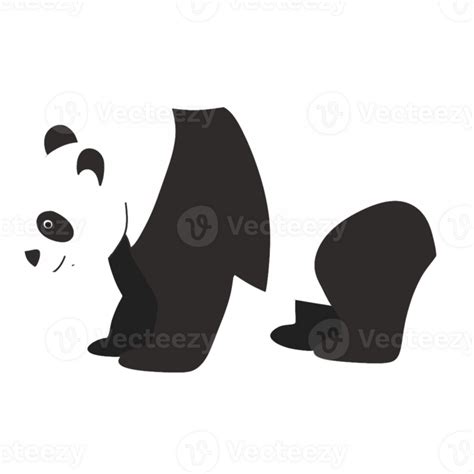 Linda Ilustración De Panda 48029091 Png