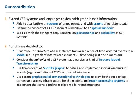 Extending Complex Event Processing To Graph Structured Information PPT