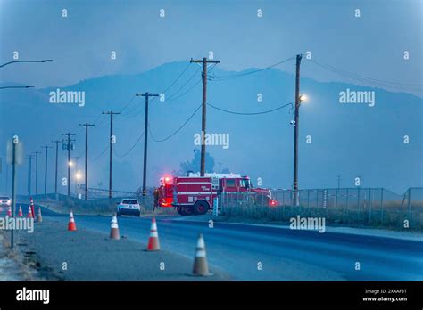 Cal Fire Teams Search For Access To To Spot Fires Behind A Fenced