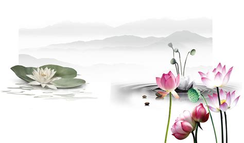 夏季水墨画 山水水墨画 大山谷图库