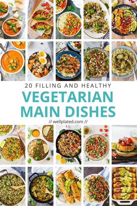 20 Healthy Vegetarian Dinner Recipes