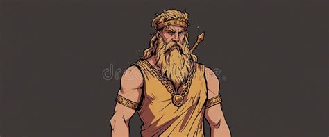 Zeus God Thunder Stock Illustrations 1258 Zeus God Thunder Stock