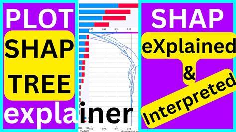 shap plot interpreted and explained how to plot shap tree explainer using python youtube
