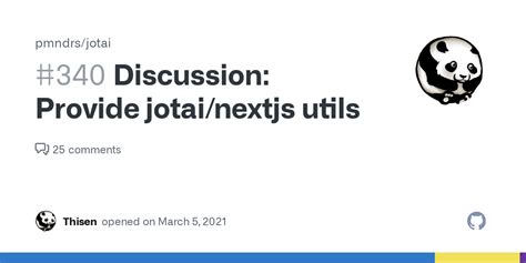 discussion provide jotai nextjs utils · issue 340 · pmndrs jotai · github