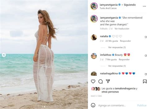 Yanet García con su vestido de playa busca ser la número uno de OnlyFans