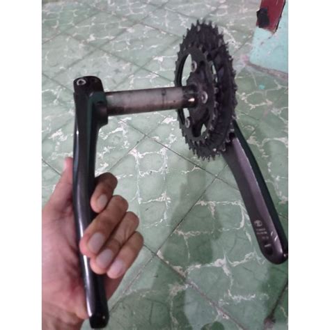 Jual crank deore m6000 2 speed | Shopee Indonesia