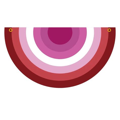 Lesbian Pride Flag Bunting Queer In The World The Shop