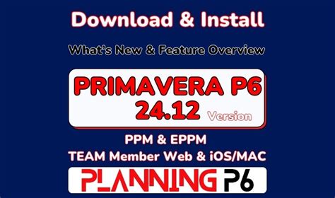 Primavera P6 How To Download And Install Primavera P6 Version 2412 And