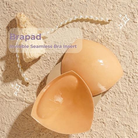 Silicone Adhesive Bra Inserts Removable Stick On Bra Breast Double