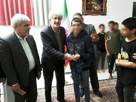 سازمان بهزیستی گزارش تصویری رئیس سازمان بهزیستی در جمع فرزندان خانه