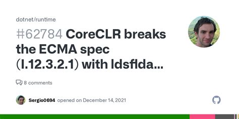 Coreclr Breaks The Ecma Spec I12321 With Ldsflda For Custom Types
