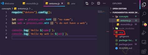Configurar Las Variables De Entorno En Node Js Platzi
