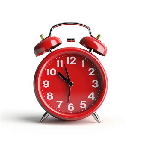 Premium Photo Alrm Clock Isolated On White Background