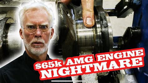 Mercedes AMG Engine Nightmare: Incorrect Repair Causes Disaster - YouTube