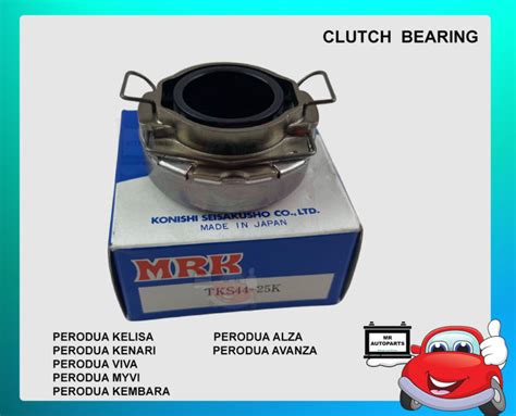 Perodua Kelisa Kenari Myvi Kembara Viva Etc MRK Clutch Bearing Lazada