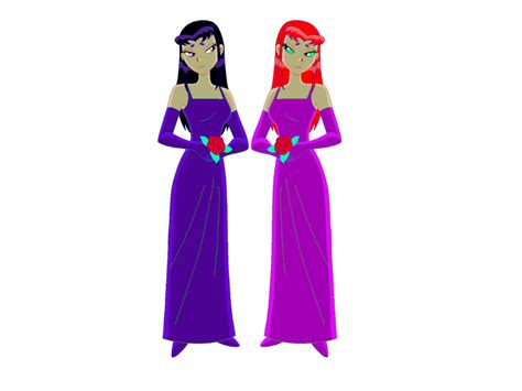 Blackfire And Starfire Bonding By Alphagodzilla1985 On Deviantart