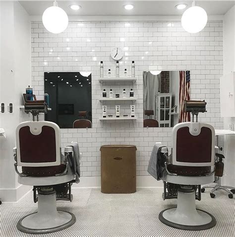 Barber Shop Barber Chairs Salon Creating A Stylish And Functional