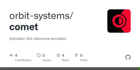 Github Orbit Systemscomet Aphelion Isa Reference Emulator