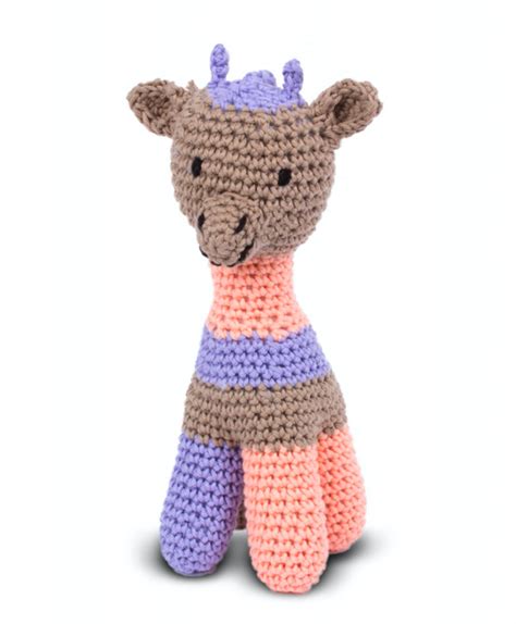 Knitty Critters Pockets Pals Crochet Kit Gemma Giraffe