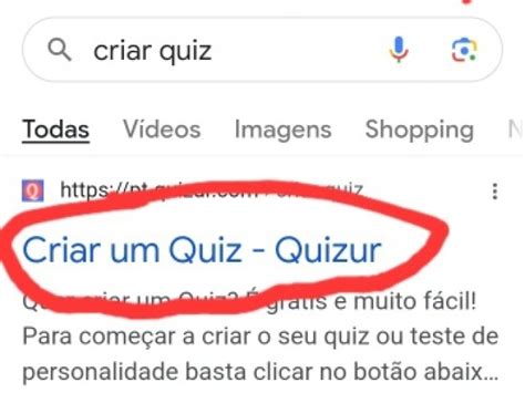 Como Criar Um Quiz No Quizur Quizur