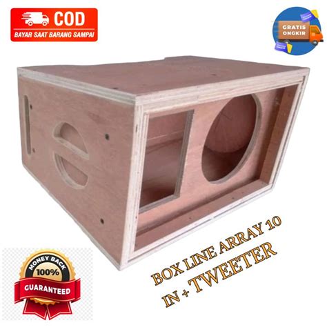Box Line Array 10 Halus Rapi Box Speaker Line Array Plus Tweeter