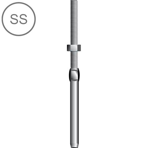 Ss Threaded Terminal Swage Type Green Pin Uk