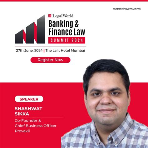 Shashwat Sikka On Linkedin Etbankinglawsummit Legaltech Legalinnovation