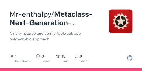 Github Mr Enthalpymetaclass Next Generation Polymorphism In C A Non Invasive And
