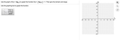 solved use the graph of f x log 3x to graph the function