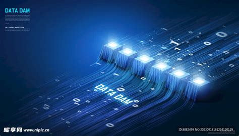 科技数据流设计图广告设计广告设计设计图库昵图网