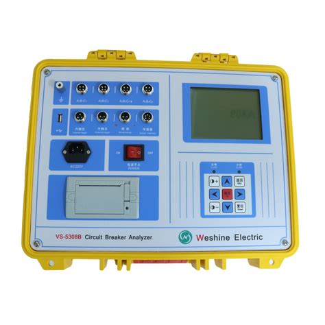 Sf6 Circuit Breaker Analyzer Testing Kit Hv Timing Test Circuit Breaker Tester Circuit Breaker
